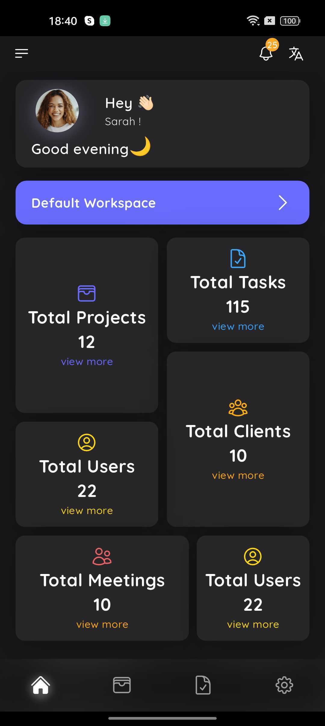 Taskify Flutter App - Project Management, Task Manager and Productivity Tool by infinitietech